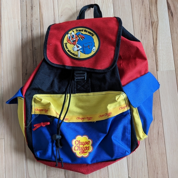 Chupa Chups | Bags | Vintage Chupa Chups Backpack | Poshmark